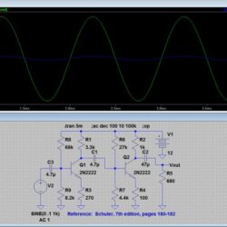Two stage BJT amplifier - YouSpice