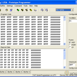 ICSP (IN CIRCUIT SERIAL PROGRAMMING) Board based on PIC16F84 - YouSpice