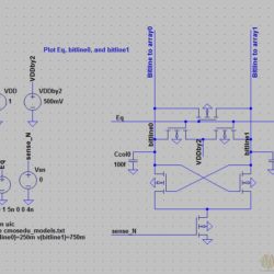 CMOS Sense Amplifier - YouSpice