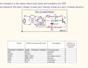 Zero Crossing Detector Circuit - YouSpice